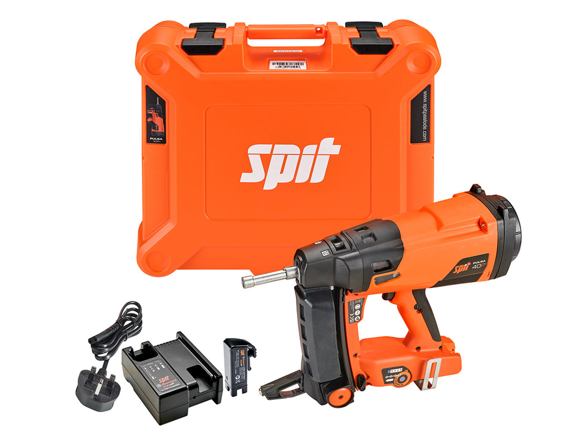 Spit Pulsa 40P+ Cordless Gas Nail Gun with 1x 2.5Ah Battery ...