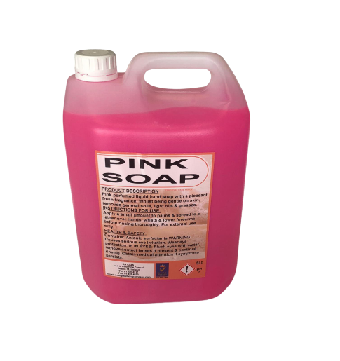 Liquid Pink Hand Soap 5LTR – thefixingcompany