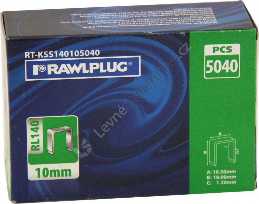 RAWLPLUG 10MM STAPLES (5040PCS) – thefixingcompany